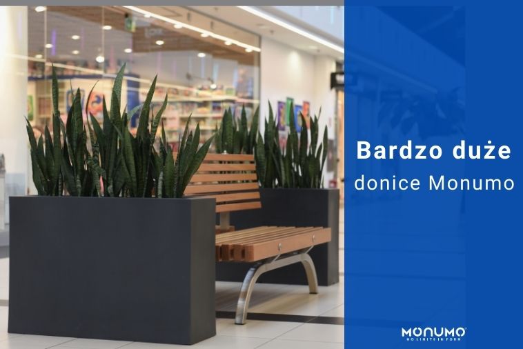 Bardzo duże donice od Monumo. Sprawdź nasze propozycje! - Monumo